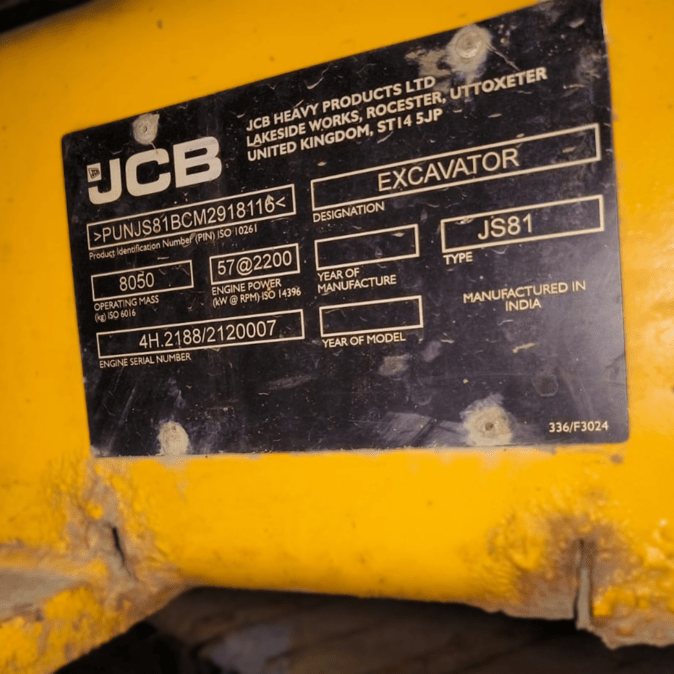 JCB JS81 | YantraLive